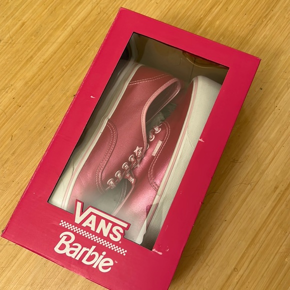 Vans | Shoes | Nib Never Been Worn Size 95 Womens Vans X Barbie ...